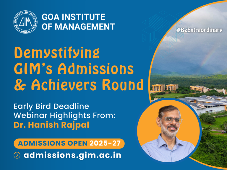 Early Bird Deadline Webinar Highlights: Demystifying GIM’s Admissions ...